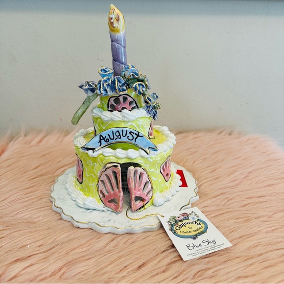 Blue Sky | Accents | Blue Sky Clayworks Happy August Peridot Birthday ...